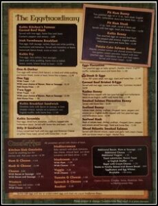 Menu – Keltic Kitchen